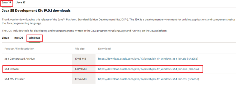 Download JDK 19 and Install on Windows 10 (64-bit) - Javacodepoint