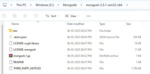 MongoDB Installation on Windows Using ZIP File (No Installer) – Create ...