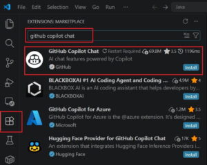 Install GitHub Copilot Chat in VS Code (step-by-step) - Javacodepoint
